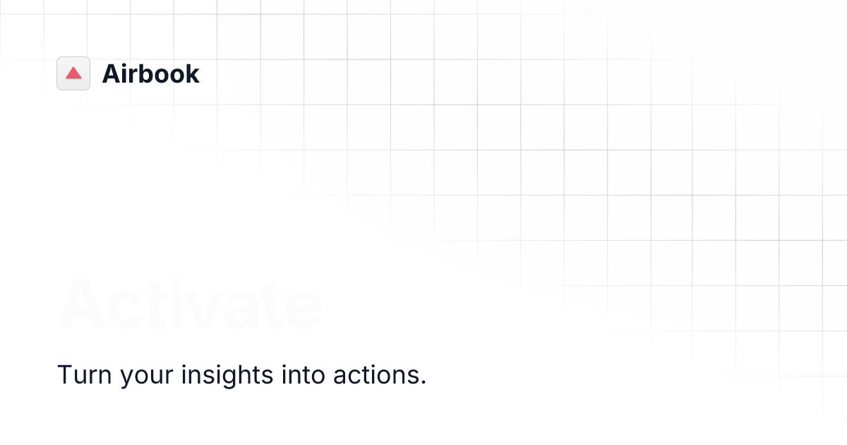Activate | Airbook